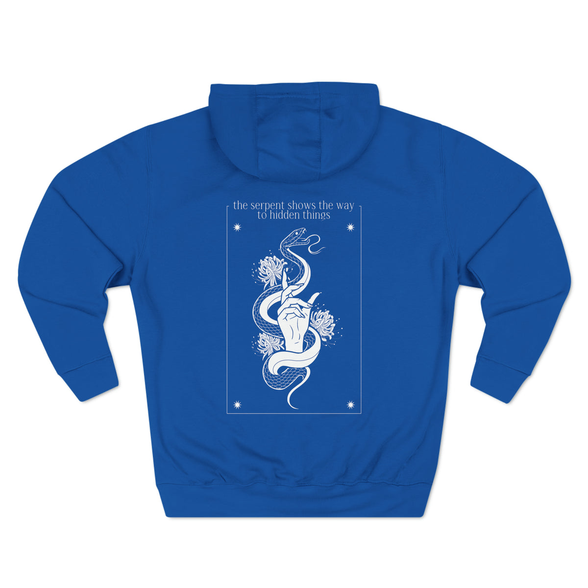 Alternate The Serpent Hoodie | White Front+Back Design – FALLIN1